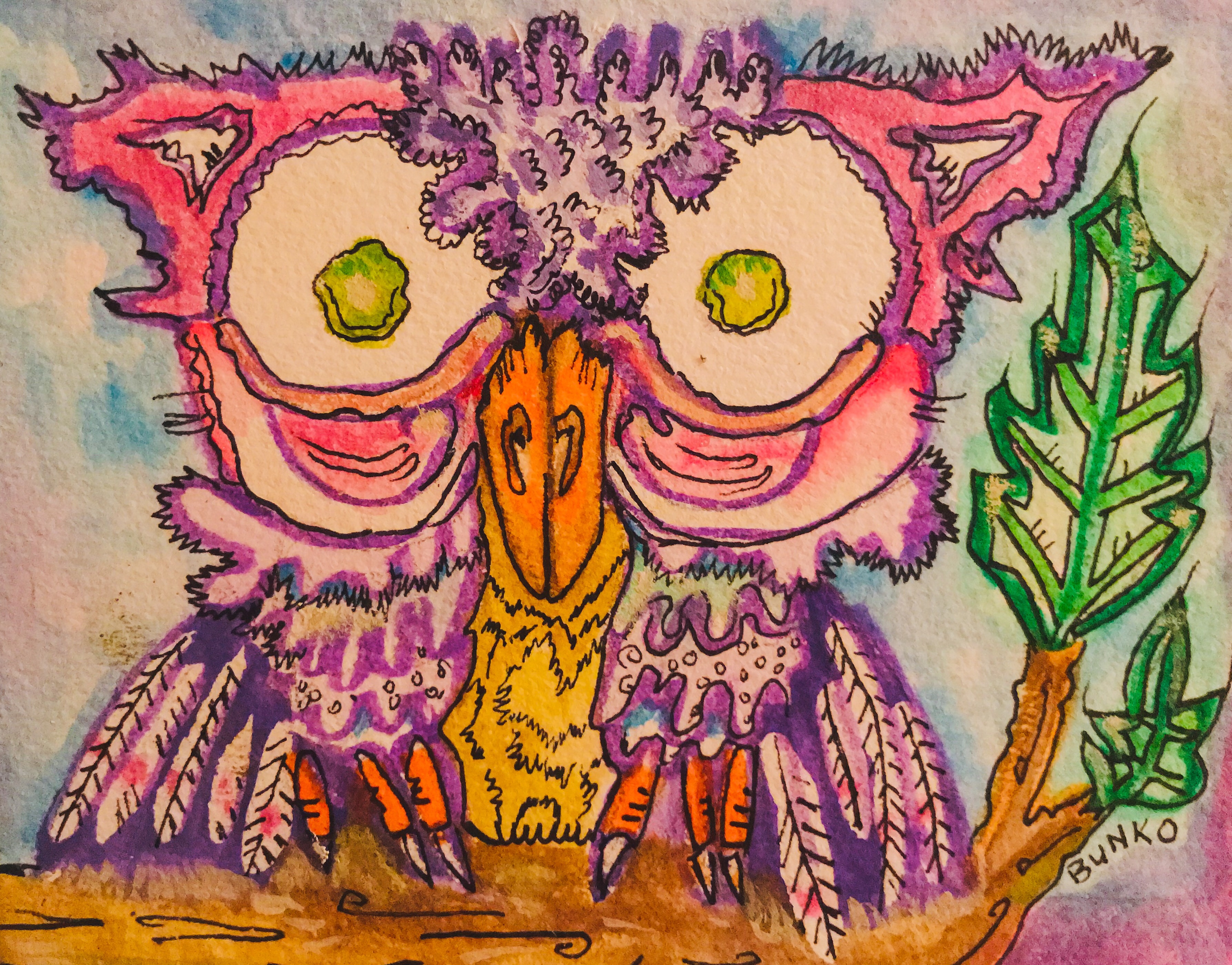 Owl Pig out on a Limb – BunkoJess